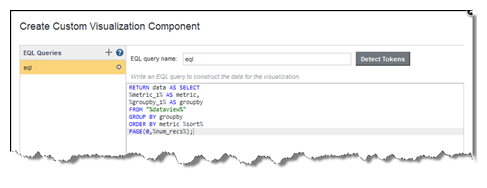 Creating and Configuring a Custom Visualization Component